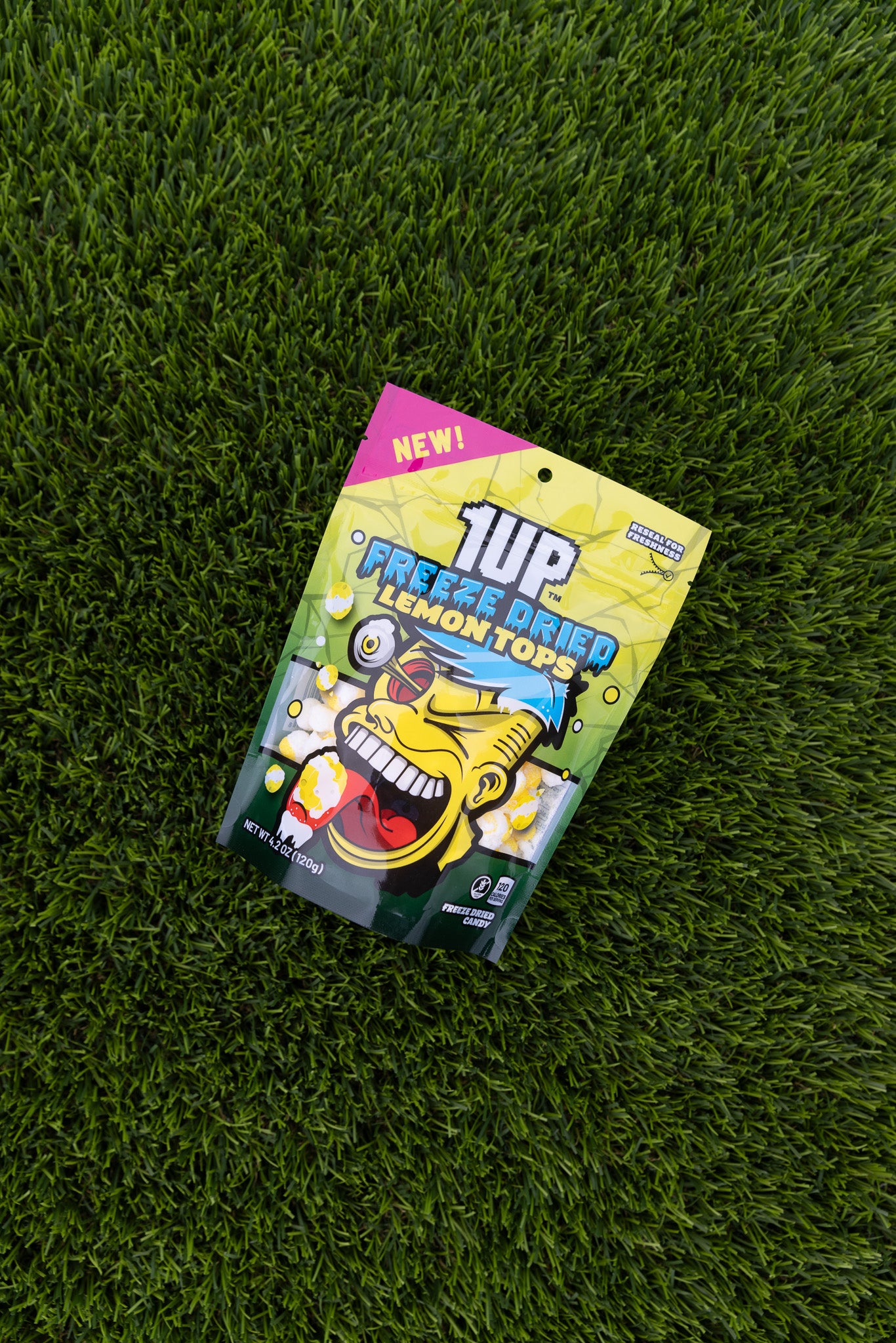 Freeze Dried Lemon Tops - 10 Pack – 1UP Candy